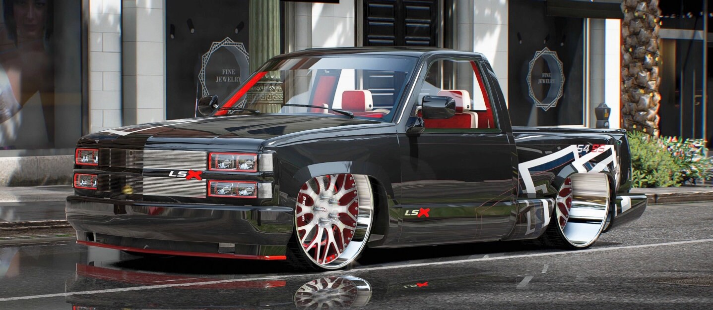 Suelo Shortbed OBS Stepside Fivem Grand Theft Auto 5 Optimized Mod High ...