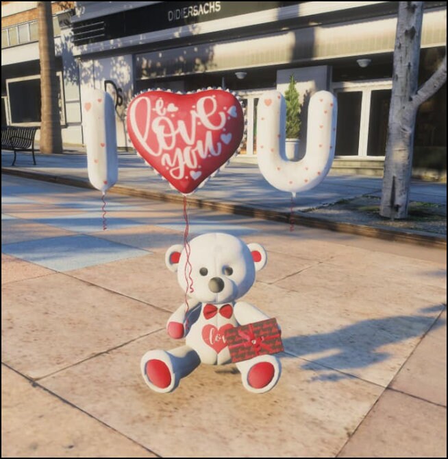 4 Valentines Times Day Props Fivem Grand Theft Auto 5 Optimized Mod ...