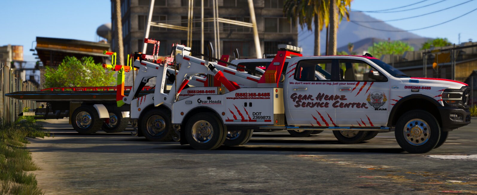 Paquete Debadged Tow 9 / FiveM / Grand Theft Auto 5 / Optimizado / Mod ...