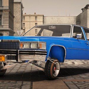 1985 Cadillac Fleetwood Lowrider NO HYDRAULICS SP Ready Fivem Grand ...