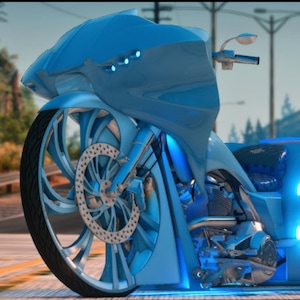 Bagger Trike With Working Speakers FiveM Grand Theft Auto 5 Optimized ...