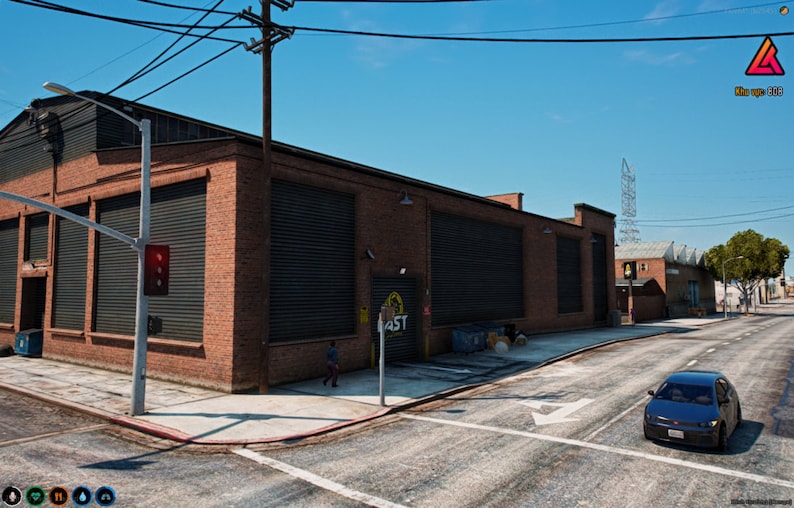 East Mechanic Garage Fivem Grand Theft Auto 5 Optimized Mod High ...