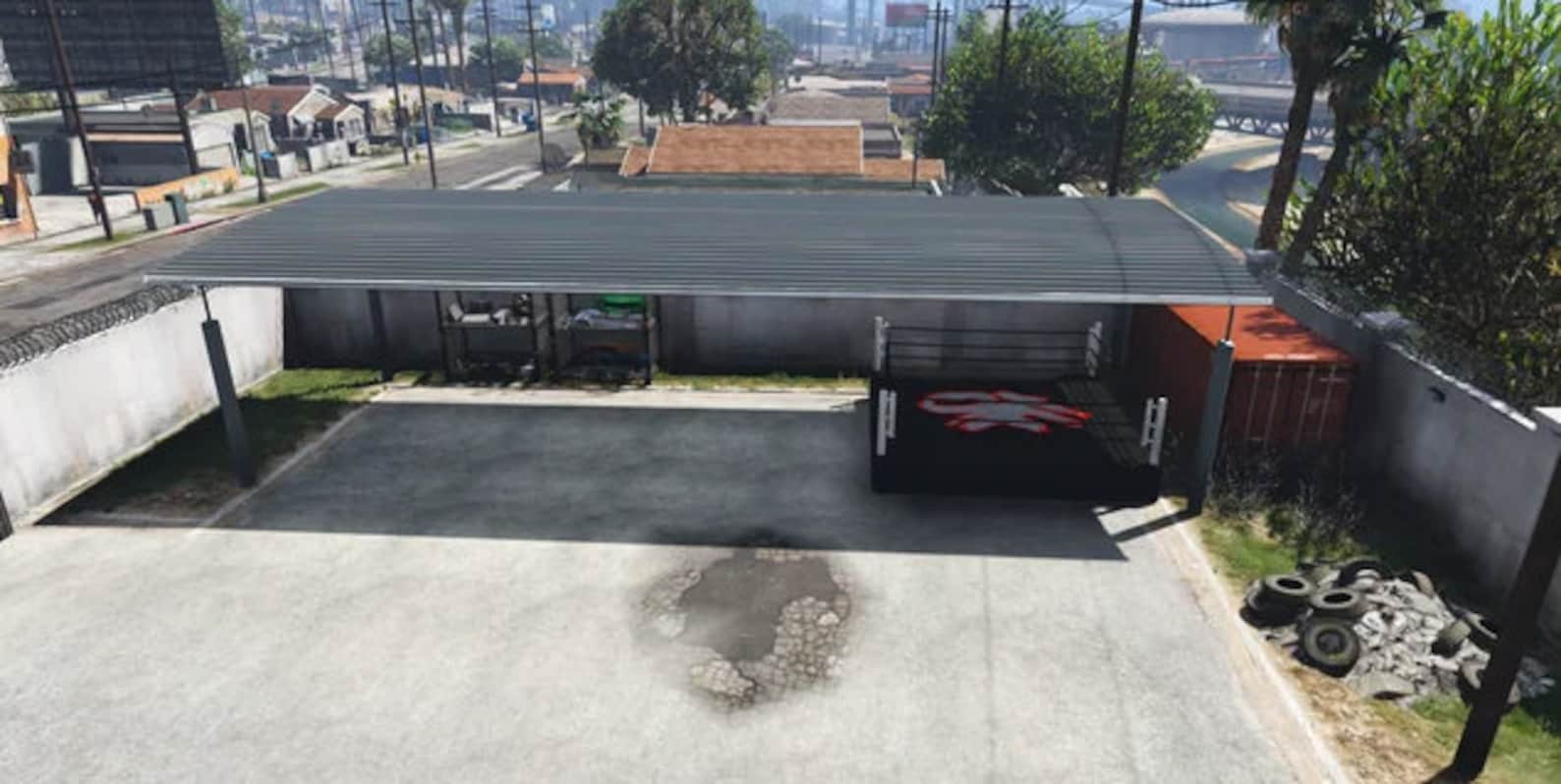 MLO Grove Street Gang Compound Fivem Grand Theft Auto 5 Optimized Mod ...