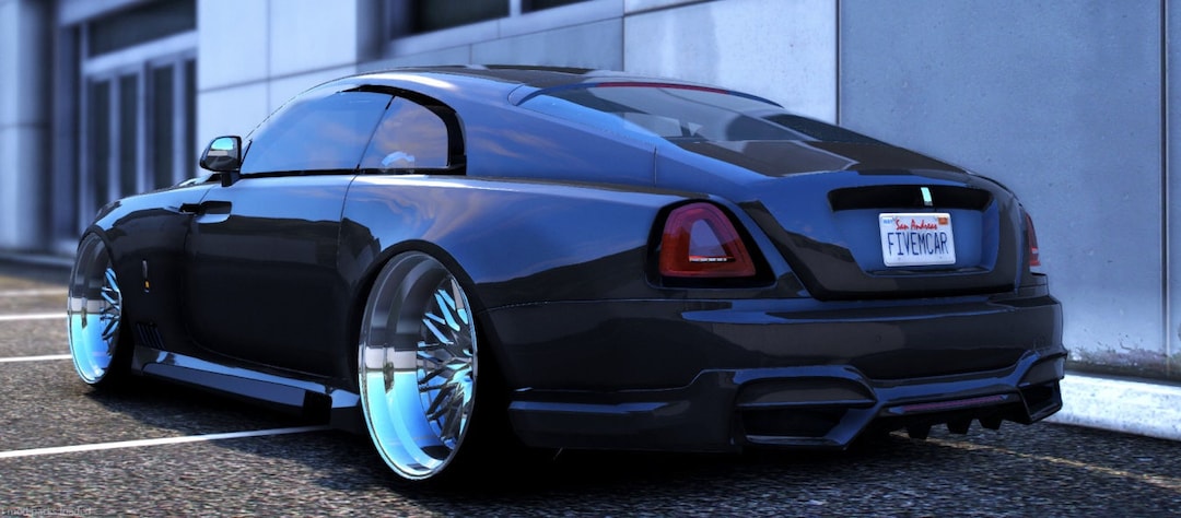 Debadged Rolls Royce Wraith Fivem Grand Theft Auto 5 Optimized Mod High ...