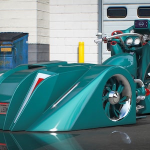 Bagger Trike With Working Speakers FiveM Grand Theft Auto 5 Optimized ...