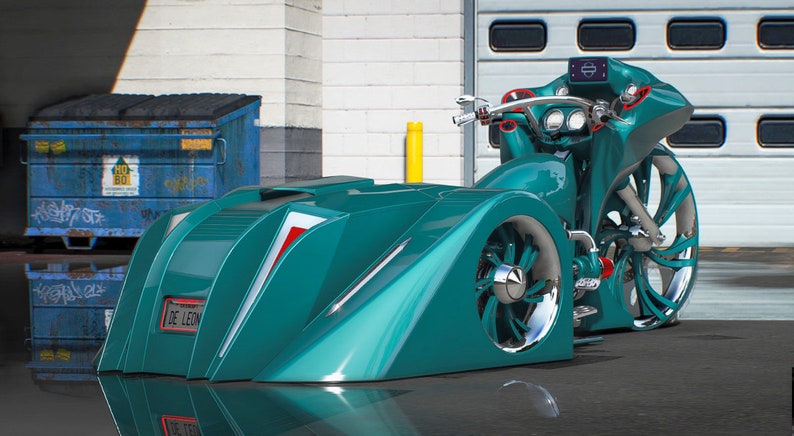 Bagger Trike With Working Speakers FiveM Grand Theft Auto 5 Optimized ...