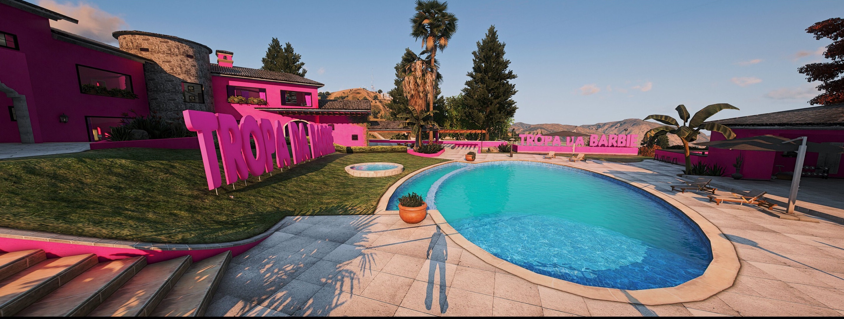 RARE Barbie Mansion 2.0 Fivem Grand Theft Auto 5 Optimized Mod High ...
