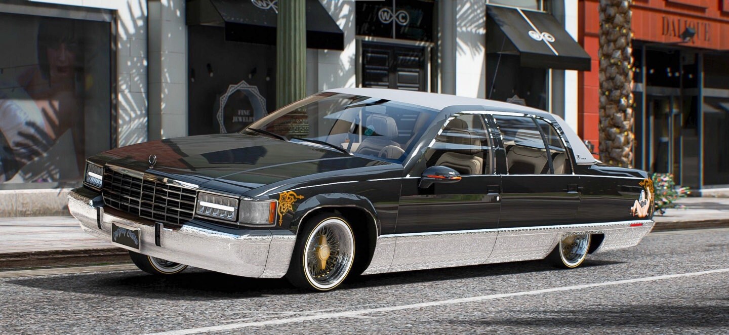 Cadillac Fleetwood Lowrider Fivem Grand Theft Auto 5 - Etsy Australia