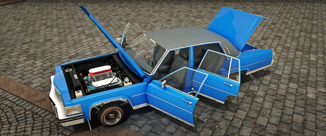 Cadillac Fleetwood 1985 Lowrider Fivem Grand Theft Auto 5 - Etsy