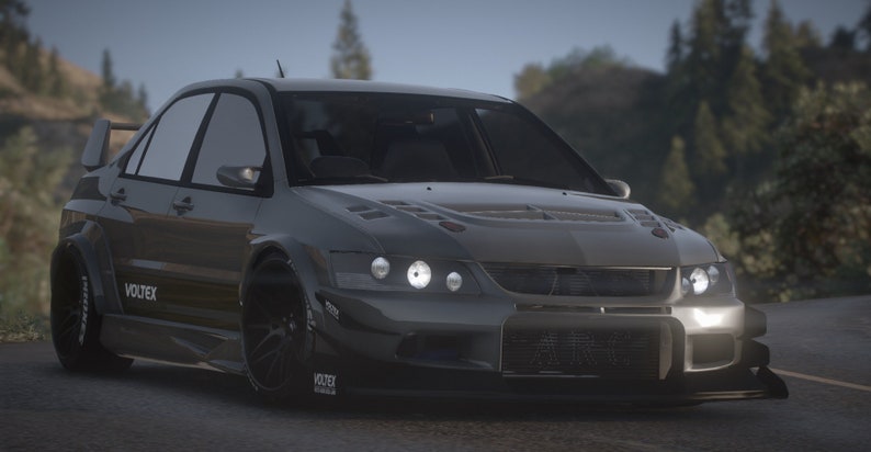 Mitsubishi Lancer Evolution IX Voltex add-on Extras - Etsy Australia