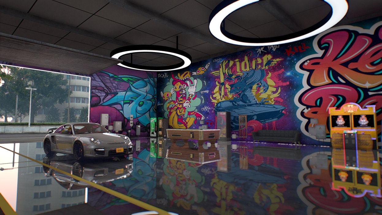 MLO Gindena Mechanic Shop Fivem Grand Theft Auto 5 Optimized Mod High ...