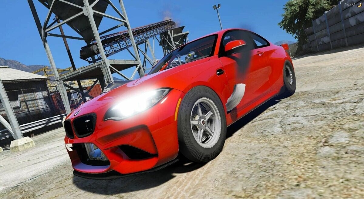 BMW M2 LS Swapped Drag Car Fivem Grand Theft Auto 5 - Etsy Australia