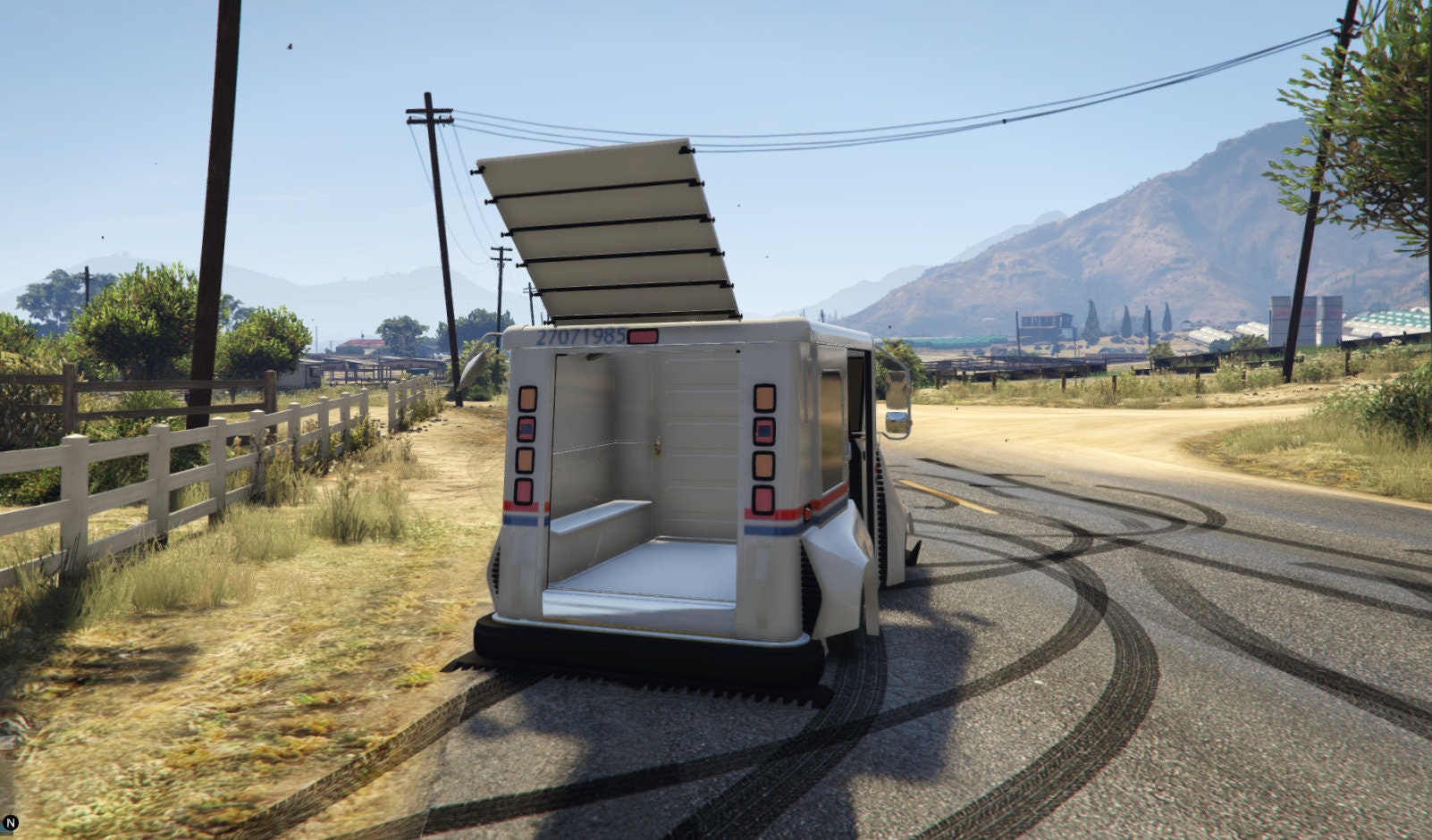 USPS Drift Mail Truck Widebody / FiveM / Grand Theft Auto 5 ...