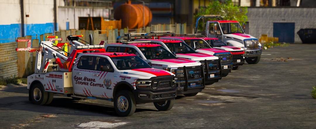 Debadged Tow 9 Pack Fivem Grand Theft Auto 5 Optimized Mod High Quality ...