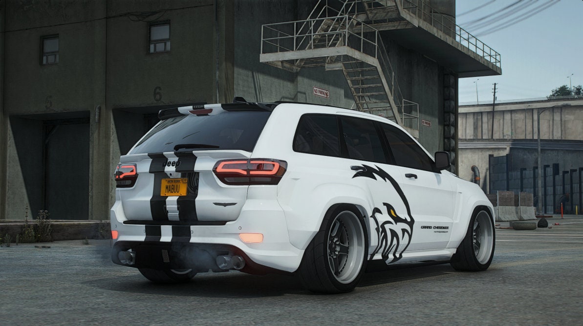 2018 Jeep Trackhawk Widebody Fivem Grand Theft Auto 5 Optimized Mod ...