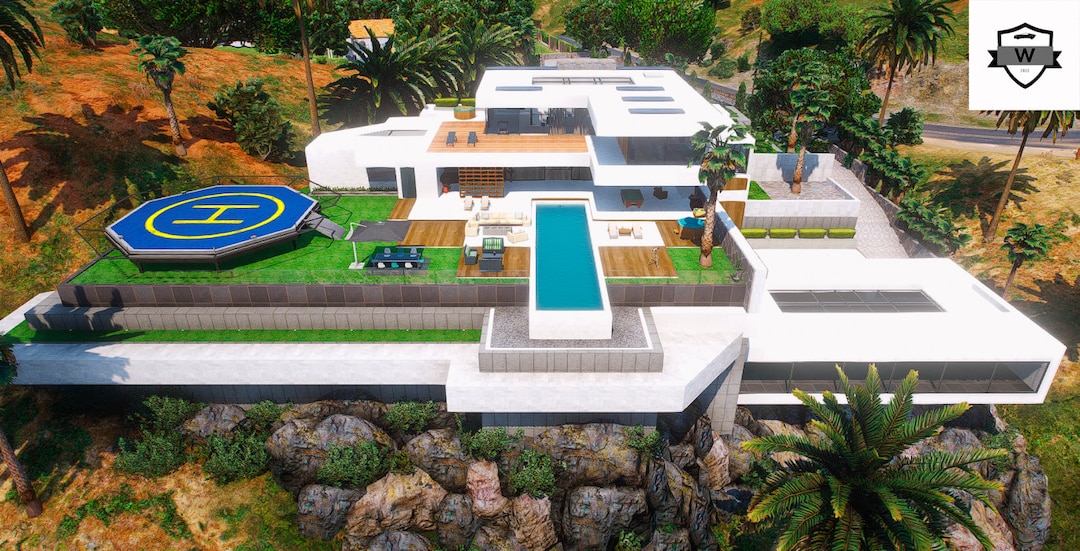 Mega Villa Design Mansion for Fivem - Etsy Australia
