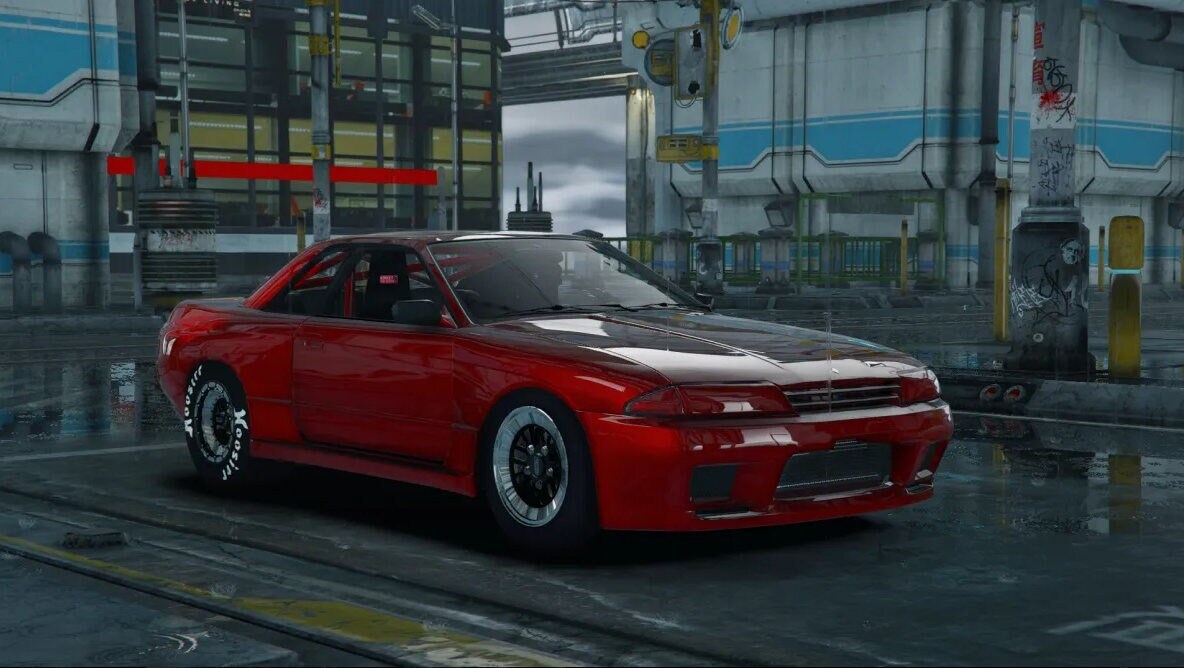 Nissan GTR Fast R32 Drag Fivem Grand Theft Auto 5 Optimized Mod High ...