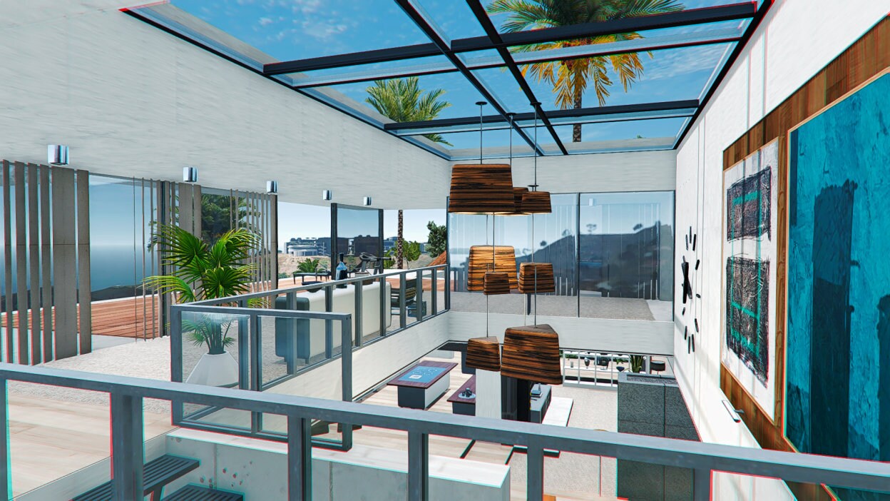 MLO Mega Villa Design Mansion Fivem Grand Theft Auto 5 Optimized Mod ...