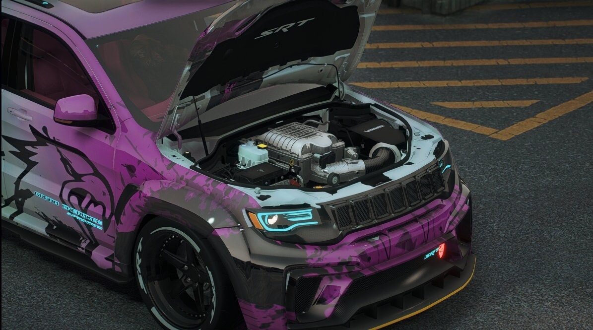 Jeep Trackhawk Supercharger Fivem Grand Theft Auto 5 Optimized Mod High ...