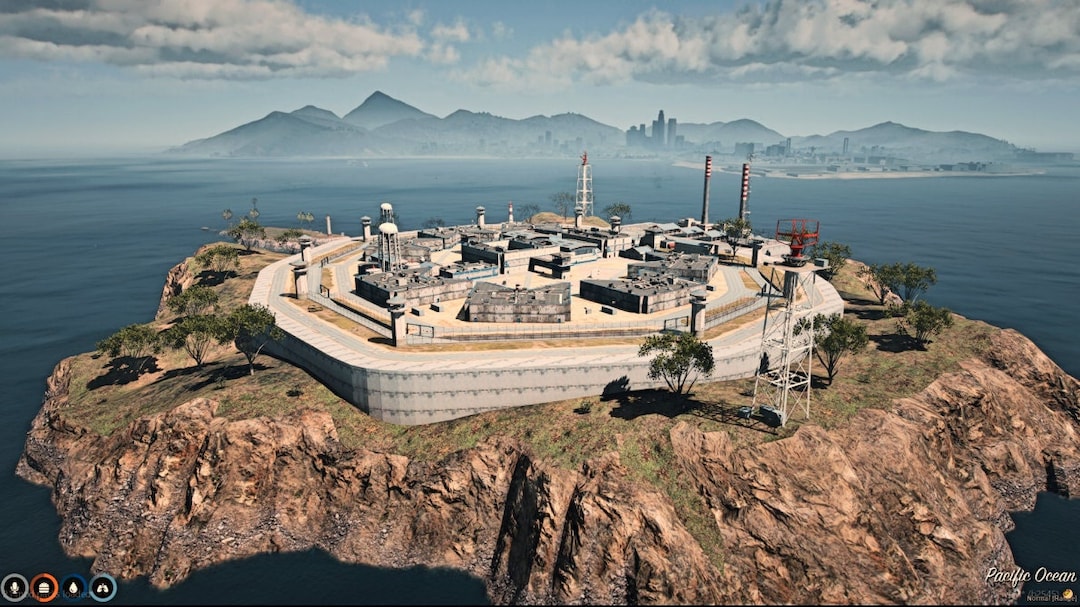 Island Prison Fivem Grand Theft Auto 5 Optimized Mod High Quality MLO ...