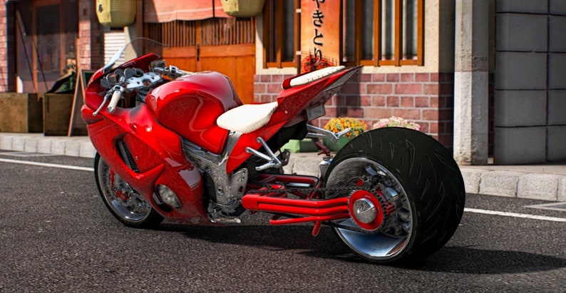 Drag Motor Hayabusa V2 Fivem Grand Theft Auto 5 Optimized Mod High ...