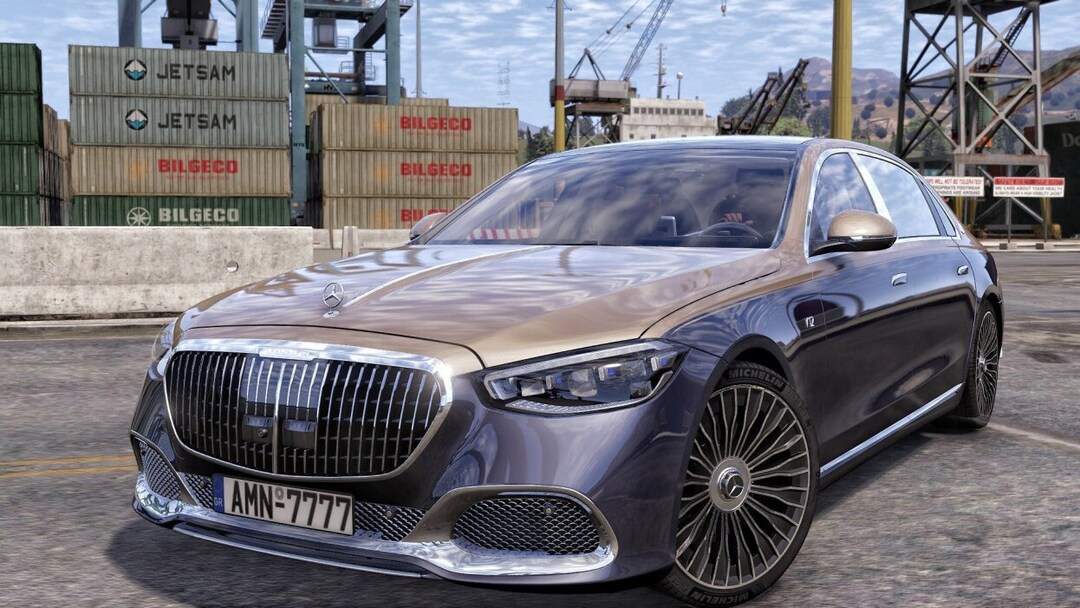 Mercedes-benz S-class Maybach 2021 Fivem Grand Theft Auto 5 Optimized ...