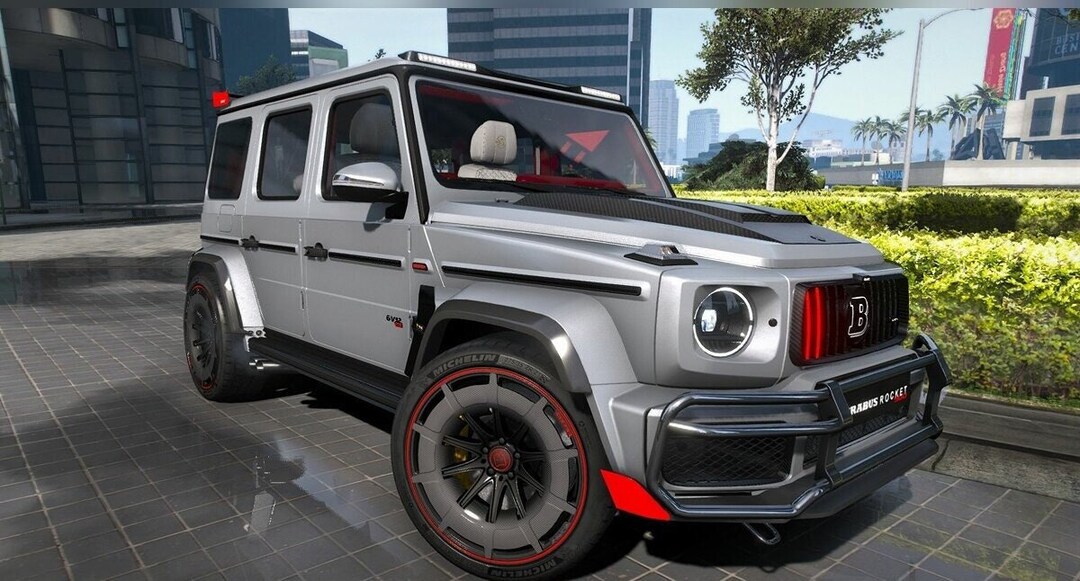 Mercedes Benz G900 BRABUS ROCKET Fivem Grand Theft Auto 5 Optimized Mod ...