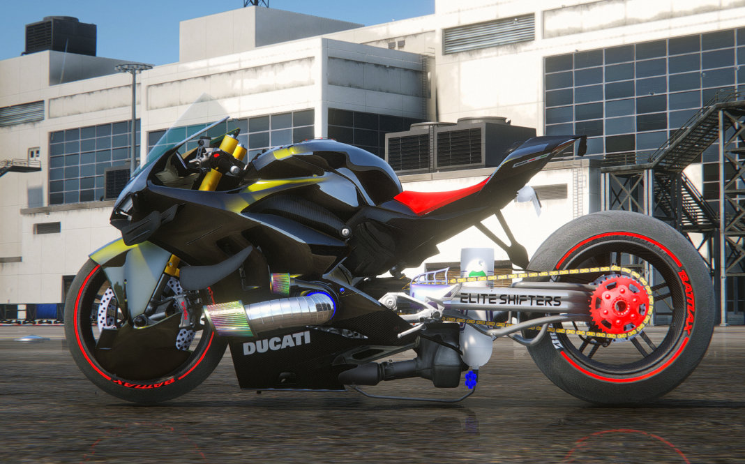 2022 Ducati V4 Drag Fivem Grand Theft Auto 5 Optimized Mod High Quality ...
