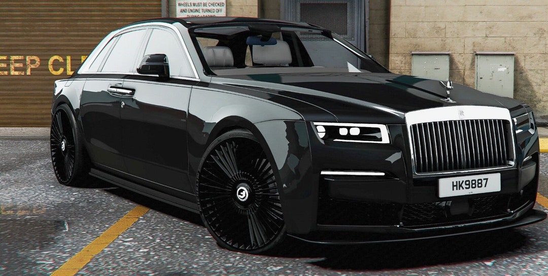 2021 Rolls Royce Ghost Black Edition Fivem Grand Theft Auto 5 Optimized ...