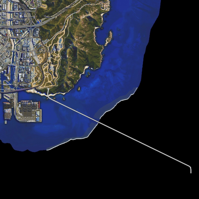 MLO MAP Los Santos Cayo Perico Bridge Fivem Grand Theft Auto 5 ...