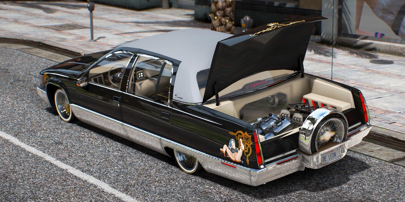 Cadillac Fleetwood Lowrider Fivem Grand Theft Auto 5 - Etsy Australia