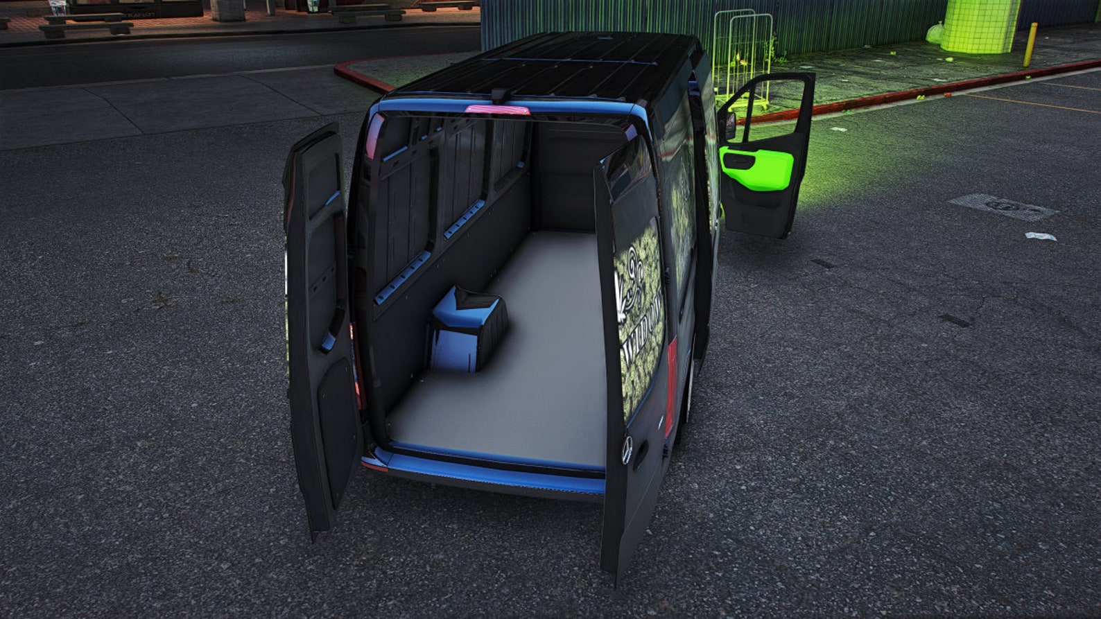 Mercedes White Widow Van Weed Fivem Grand Theft Auto 5 Optimized Mod ...