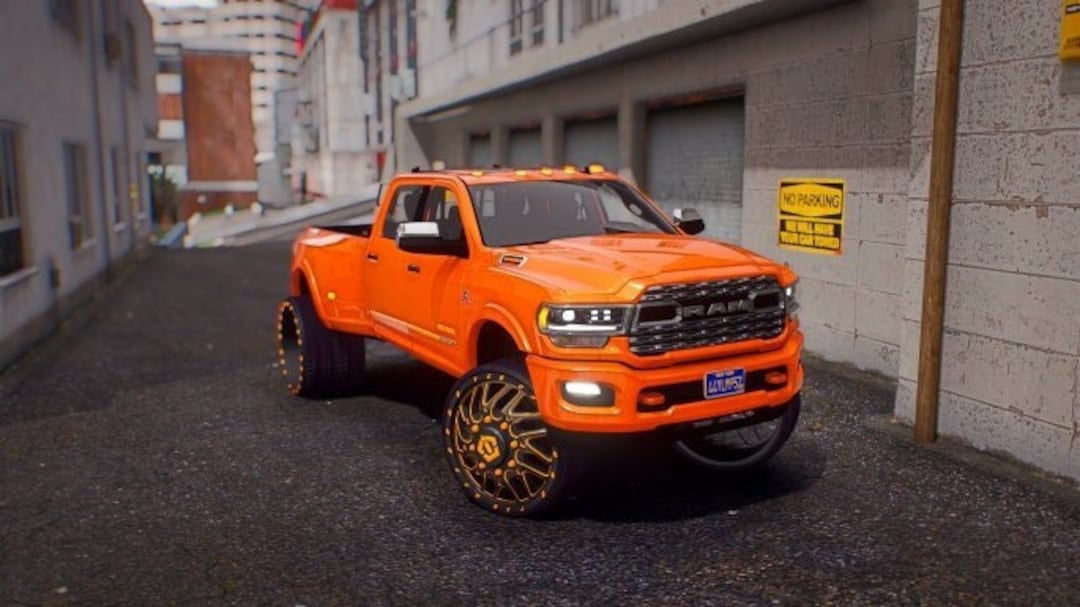 2020 Dodge Ram 3500 Dually on TIS 544bm's SP Ready Fivem Grand Theft ...