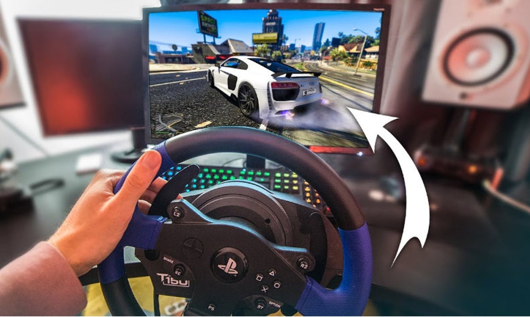 Steering Wheel Support Script STANDALONE preview in Description Fivem Grand Theft Auto 5 ...