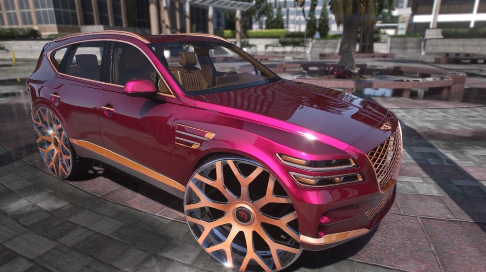 2019 Genesis GV80 on Forgiatos Fivem Grand Theft Auto 5 Optimized Mod ...