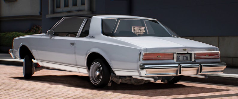 1979 Chevy Caprice 2 Door Lowrider SP Ready Fivem Grand Theft Auto 5 ...
