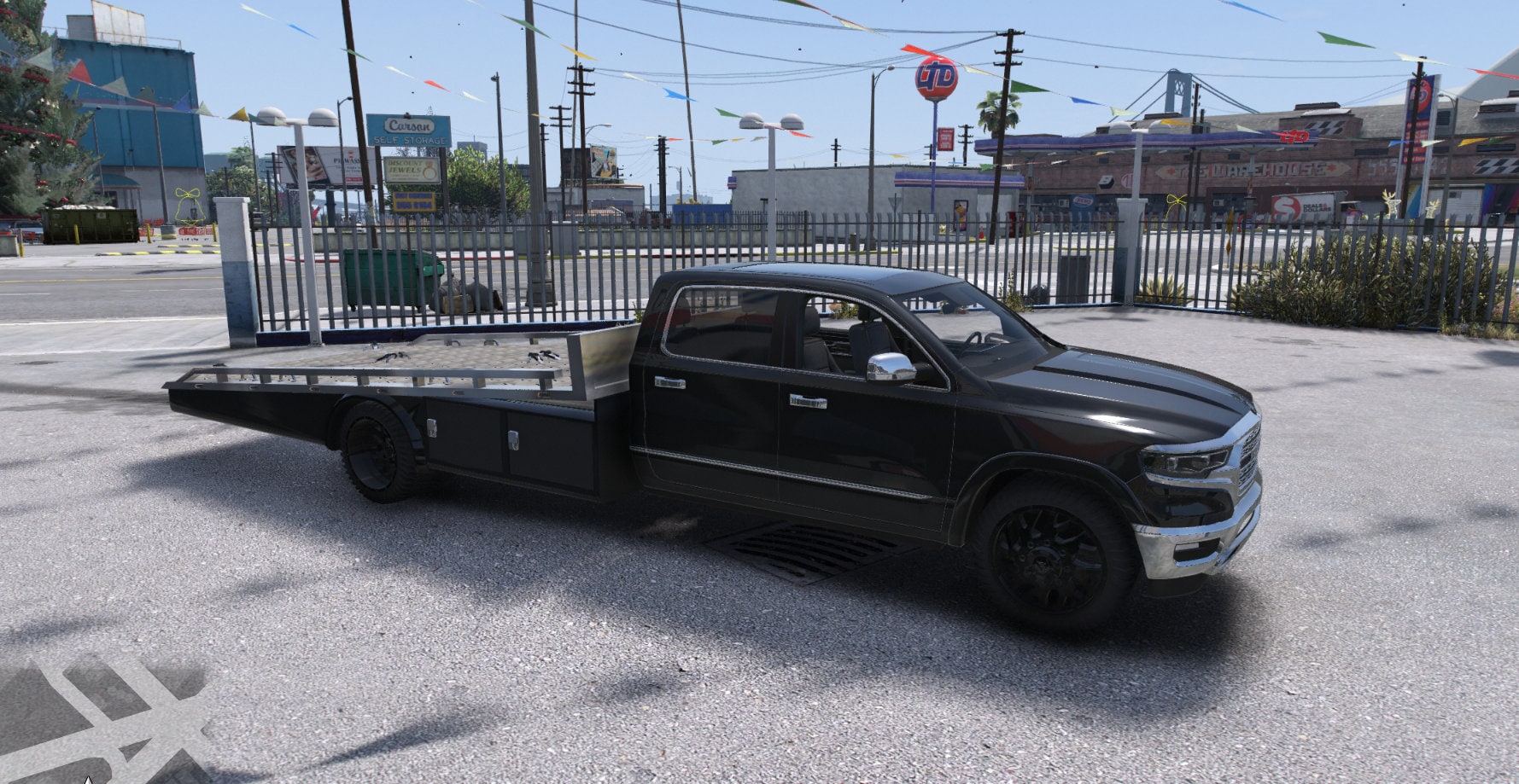 Dodge Ram 3500 Flatbed Tow Truck Fivem Grand Theft Auto 5 - Etsy Australia