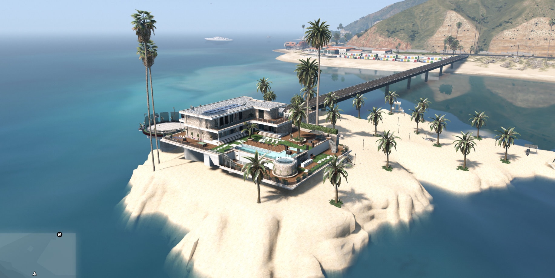 MLO Island Mansion V2 with Preview Fivem Grand Theft Auto 5 Optimized ...