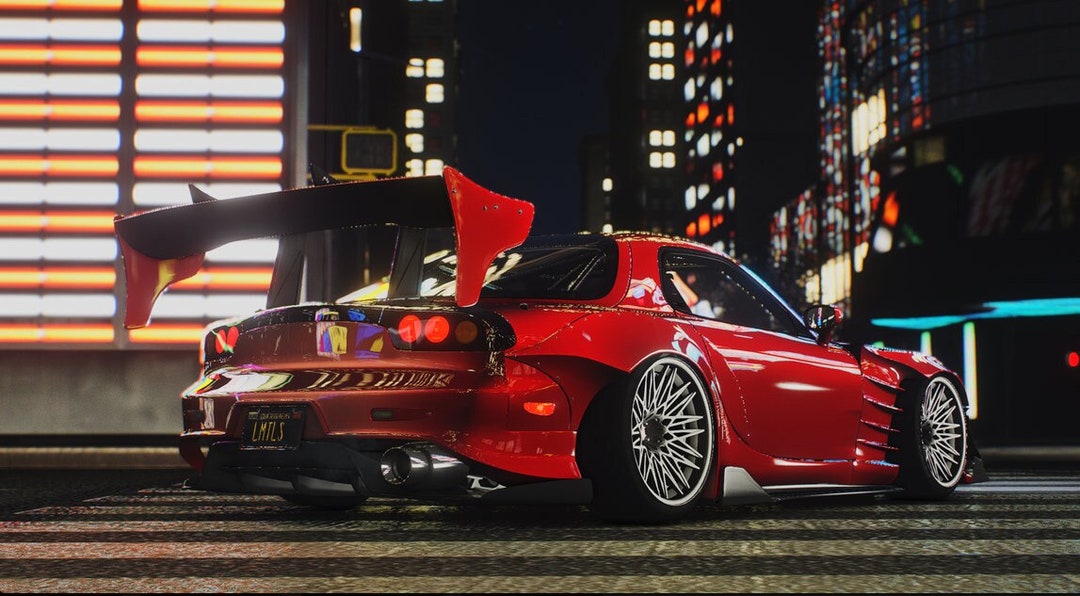 Mazda RX7 FD BN Sport BLS Fivem Grand Theft Auto 5 Optimized Mod High ...