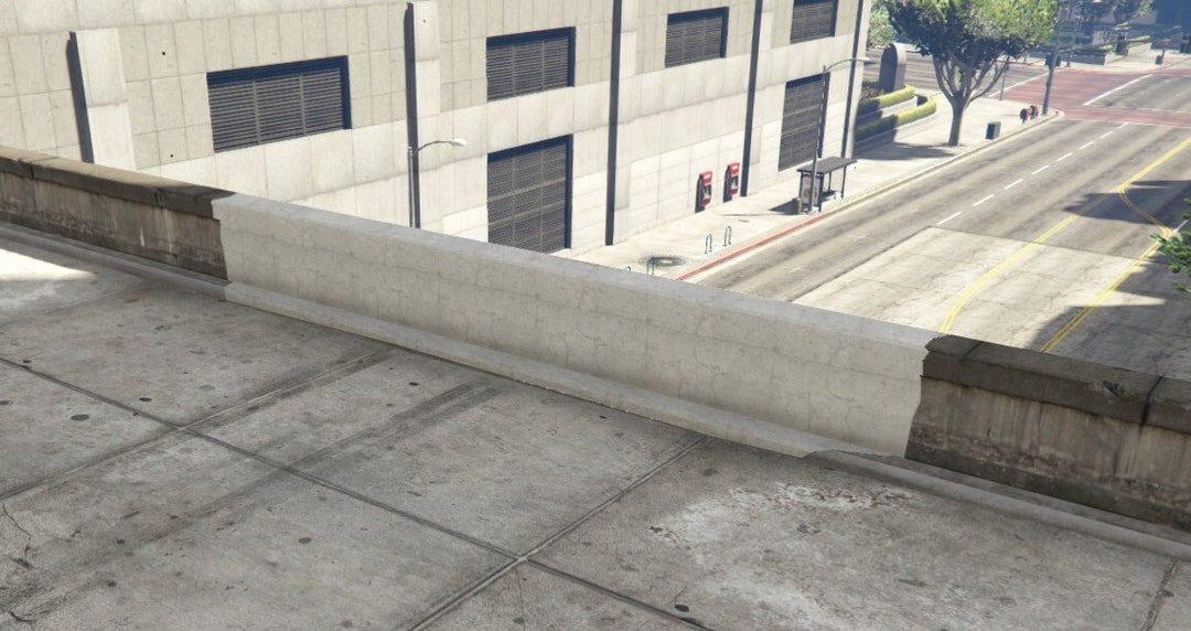 Overpass Concrete Wall Fix Fivem Grand Theft Auto 5 Optimized Mod High ...