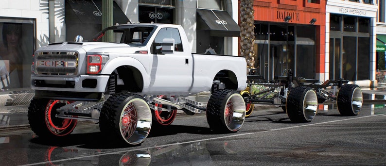 Cencal F3FIDDY Ford 350 Super Duty and Standalone Lift Kit Fivem Grand ...