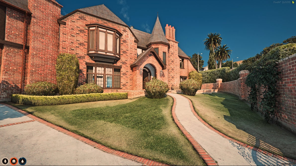 Rockford Hills Brick Mansion Fivem Grand Theft Auto 5 Optimized Mod ...