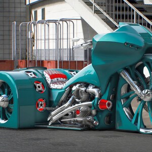 Bagger Trike With Working Speakers FiveM Grand Theft Auto 5 Optimized ...