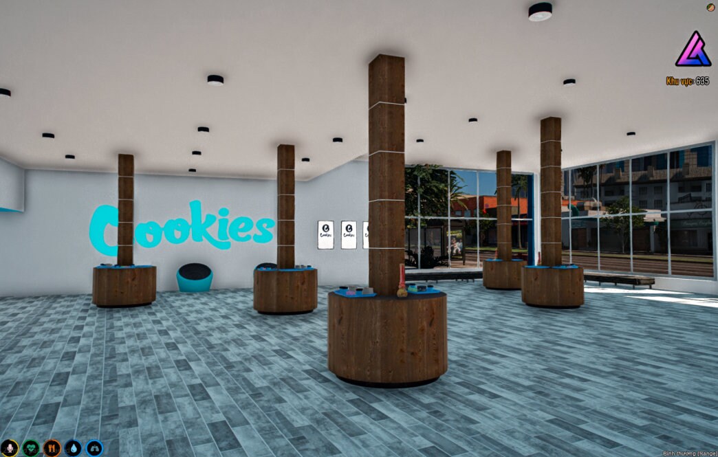 MLO Cookies Store V2 With Parking Lot FiveM Grand Theft - Etsy 日本