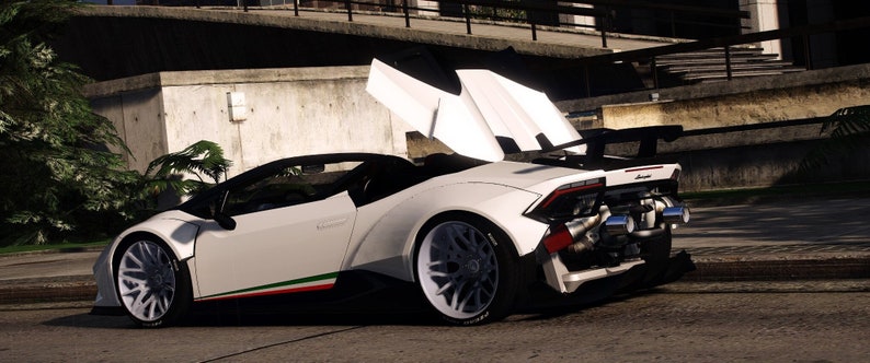 2016 Lamborghini Huracan Performante Roadster Liberty Walk-twin TURBO ...