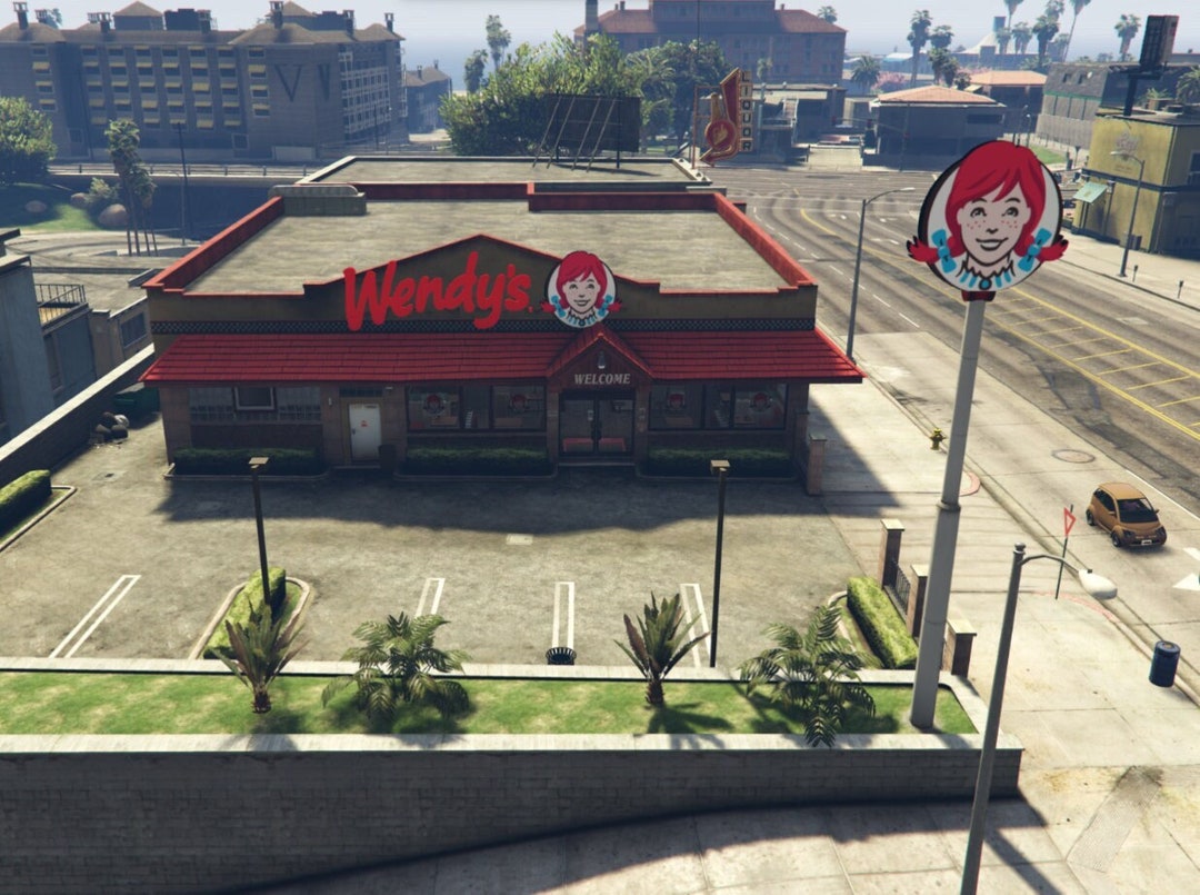 MLO Wendy's Retexture Exterior FiveM Grand Theft Auto 5 Optimized Mod ...