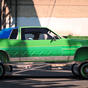 1984 Oldsmobile Cutlass Lowrider FiveM Grand Theft Auto 5 Optimized Mod ...