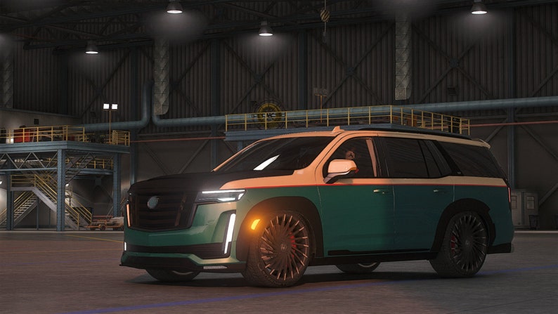 Cadillac Escalade Widebody Fully Bulletproof Fivem Grand Theft Auto 5 ...