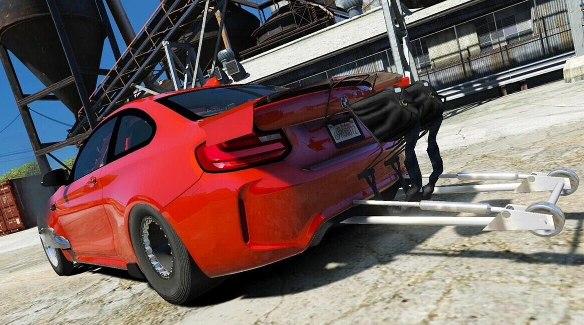 BMW M2 LS Swapped Drag Car Fivem Grand Theft Auto 5 - Etsy Australia