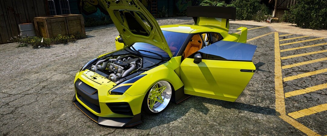 Nissan Hycade R35 / FiveM / Grand Theft Auto 5 / Optimizado / Mod ...